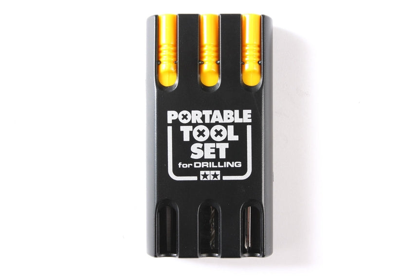 TAM74057 - Tamiya Portable Tool Set for Drilling (2mm drill, phillips